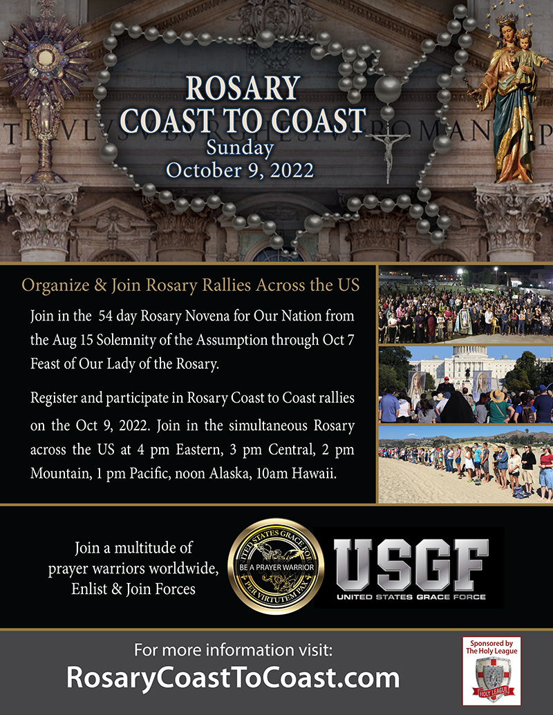 Rosary Coast To Coast | Promotional Materials